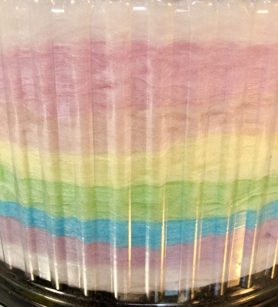 Rainbow Cake - Candy Floss Cakes & Drink Glitter Bombs