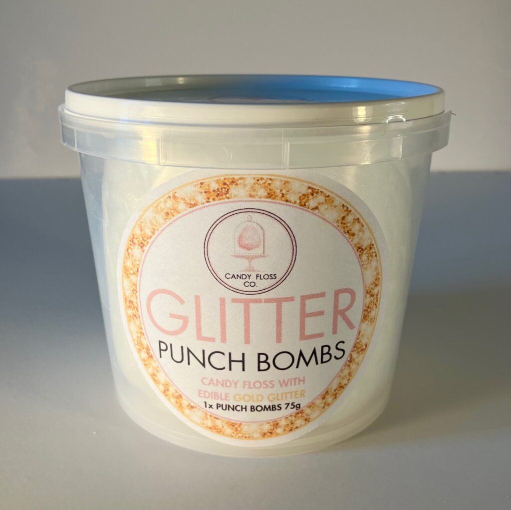 Glitter Punch Bombs - Candy Floss Cakes & Glitter Drink Bombs